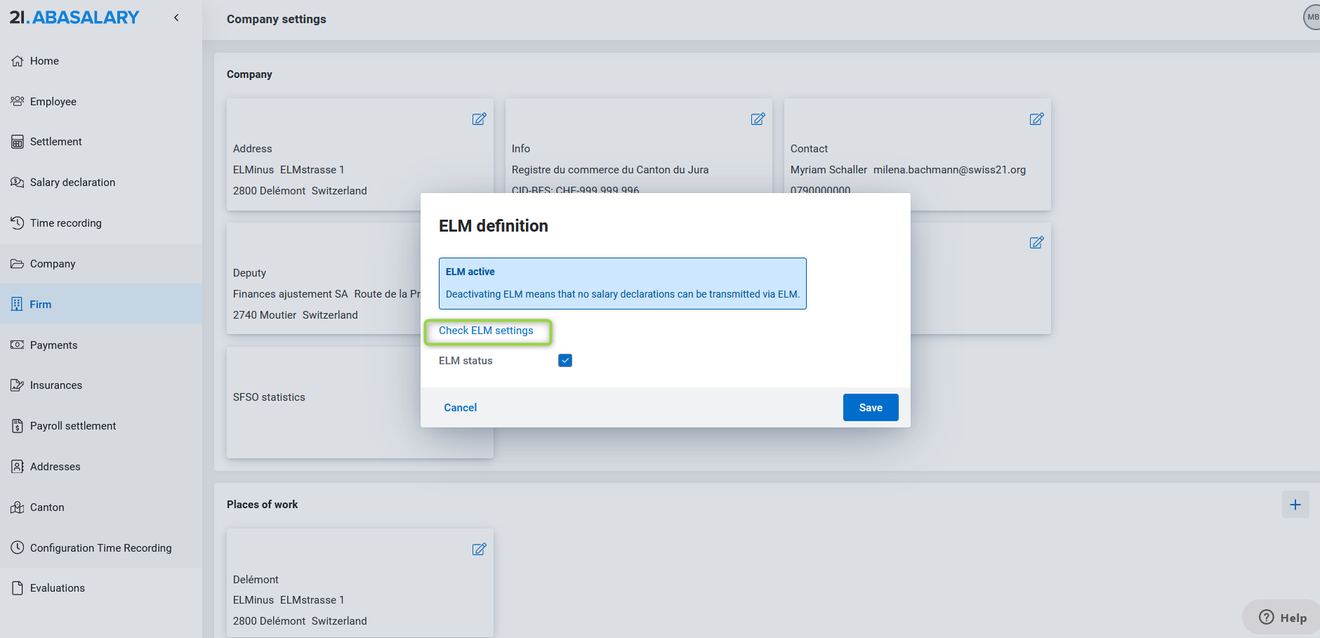 ELM 5.0 Introduction – Swiss21.org Helpcenter